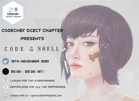 invitation to code in the shell 2021 codechef gcect chapter general codechef discuss