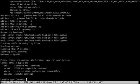 Les étapes De Linstallation De Dynfi Firewall — Documentation Dynfi Firewall 300 Documentation