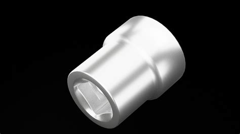 Socket 17mm Tool 3d Model By Neuroforge3d