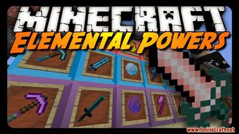 Minecraft Mods Minecraft Sword Elemental Powers Minecraft