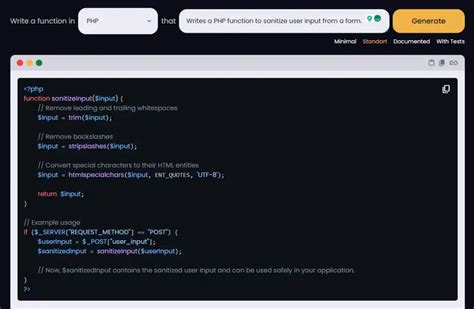 Php Code Generator A New Way To Get Code Master Data Skills Ai