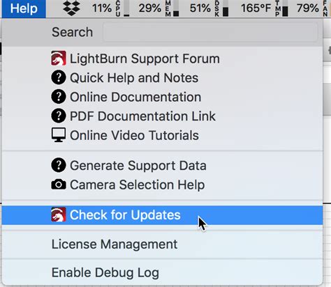 How To Determine Software Version OS Specific LightBurn Software Forum