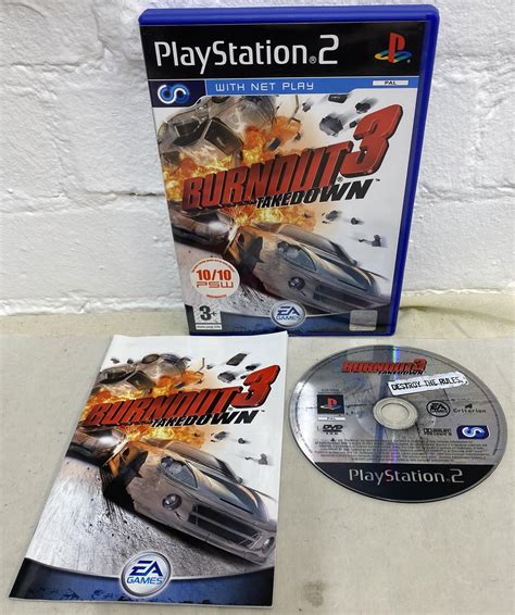 Burnout 3 Takedown Ps2 Pal Uk Complete Near Mint Untouched