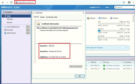VSphere Security ESXI Certificate With ADCS Network Pioneers