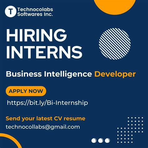 Business Intelligence Developer Intern Datascienceintern