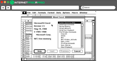 Cronología Todas Las Versiones De Excel 】lista 2025