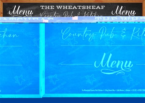 Menu At Wheatsheaf Pub And Bar Edith Weston