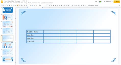 How To Add And Edit A Table In Google Slides In Just Two Steps