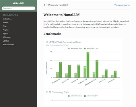 Nanollm Nvidia Jetson Ai Lab