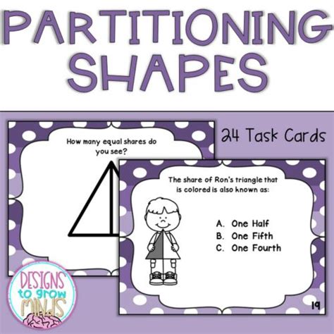 2 g 3 task cards partitioning shapes made by teachers