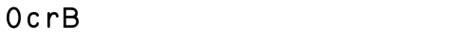 Ocrb Regular Truetype Font