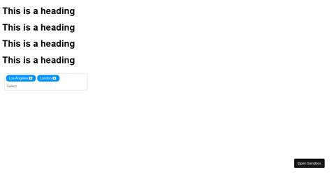 Weather API Forked Codesandbox