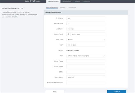 How Do I Enroll In Coverage Through Self Service Self Service