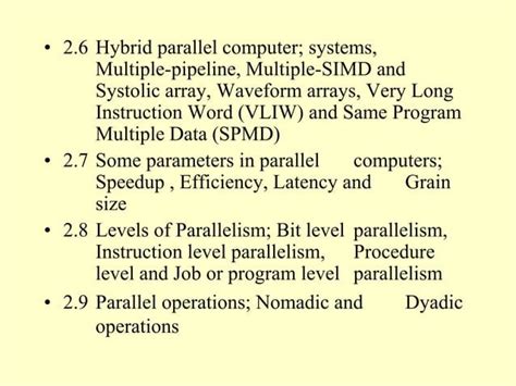 Bil406 Chapter 2 Classifications Of Parallel Systemsppt