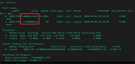 [bug] history wrong price calculation in liquid · issue 1415