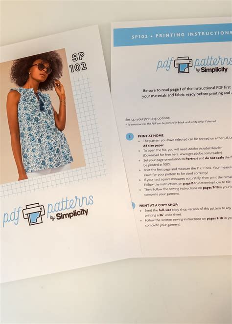 How To Assemble A PDF Pattern Sewdirect