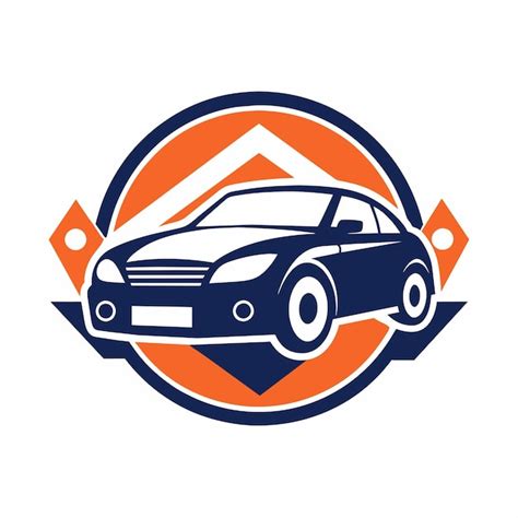 A Simple And Modern Automotive Logo Design Featuring A Car In A Circle A Simplistic Logo Design