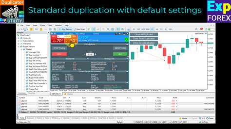 Exp4 Duplicator Buy Trading Utility For Metatrader 4