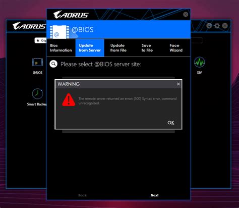 [help ] Unable To Update Bios Using Bios R Gigabytegaming