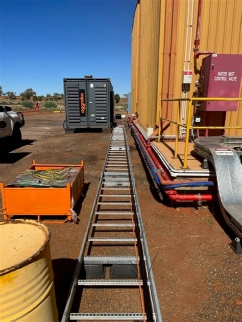 Gold Medal Services Electrical Refrigeration Aggreko Project