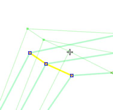 Pyqgis Drag Multiple Vertices Of Different Line Features In QGIS Geographic Information
