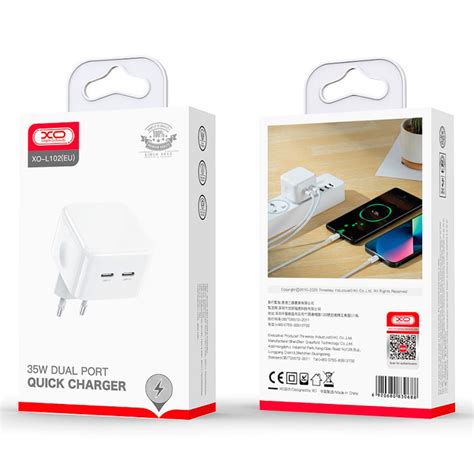 Xo L Usb C Oplader W X Usb C Dkk