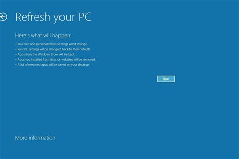 Microsoft Details Its Windows 8 Refresh And Reset Features The Verge
