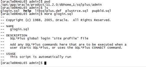 oracle sqlplus login sql设置 今夜通宵 博客园