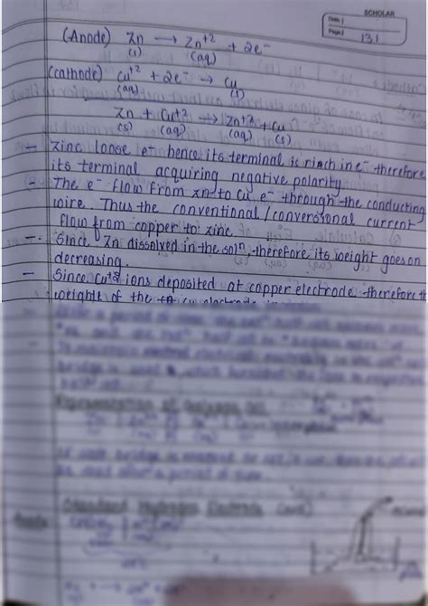 SOLUTION Construction And Working Of Galvanic Cell Studypool