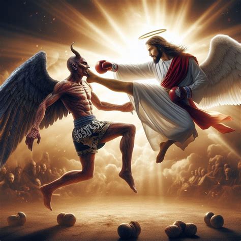 Jesus Vs Satanas Boxe