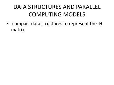 ppt massively ldpc decoding on multicore architectures powerpoint