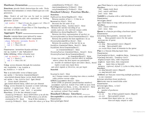 Chisel教程——03chisel中的组合逻辑（结尾附上chisel3 Cheat Sheet）chisel Cheat Sheet Csdn博客