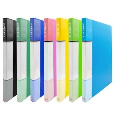 오피스존 Pp 인덱스 레버화일 A4 라벨 파일 펀치레스 티몬