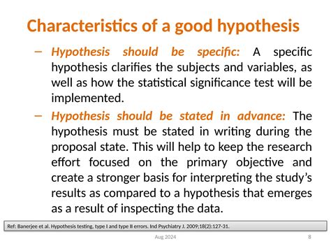 Formulating A Research Hypothesis Basics Pptx
