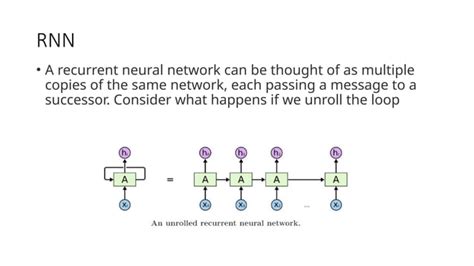 recurrent neural networks rnn deep learning pptx