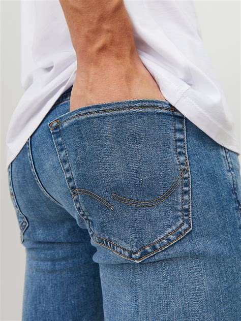 Jjiglenn Jjoriginal Am 815 Slim Fit Jeans Mittelblau Jack And Jones®