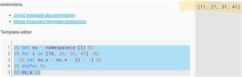 List Comprehension In Template Configuration Home Assistant Community
