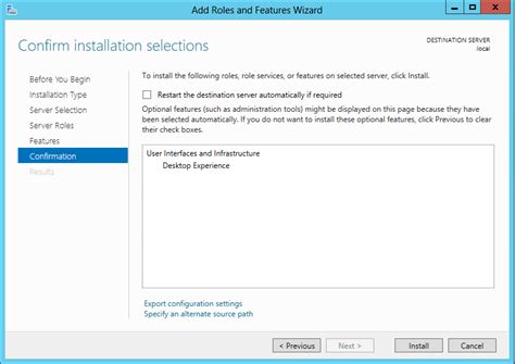Techunboxed How To Install The Desktop Experience On Windows Server