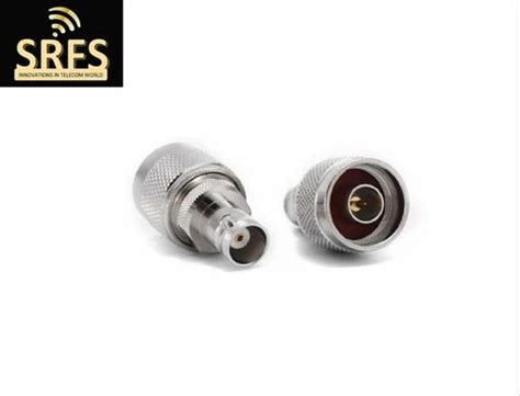 N Male Plug To Bnc Female Jack Rf Adapter Dc Ghz Contact Material Bronze Gold Plated At