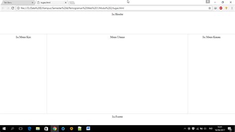 Modul 2 Dan 3 Cara Membuat Halaman Web Dengan Tag Frameset Di Html ~ Blog Sederhana Tapi Bermanfaat