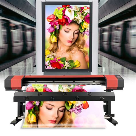 Digital Indoor Plotter Ecosolvente Printer 19m Poster Wallpaper Vinyl