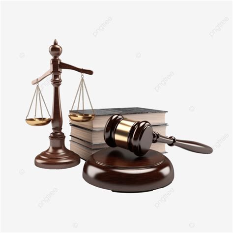 3d Wooden Judge Gavel Hammer Auction With Justice Scales Book Isolated Law Justice System Symbol ...