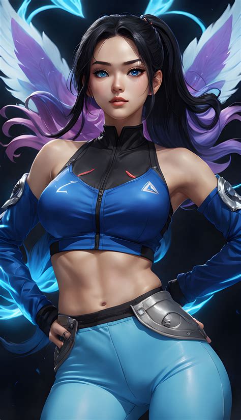 K Da Kaisa Fanart Portrait By Bili24681012 On Deviantart