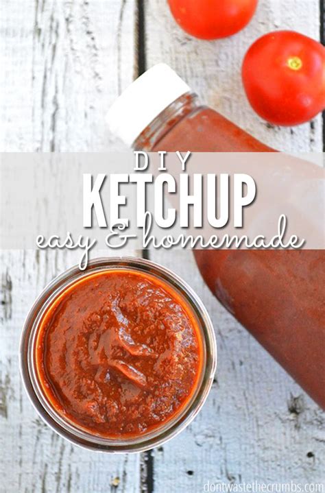 Homemade Ketchup Recipe Using Fresh Tomatoes Recipe Homemade