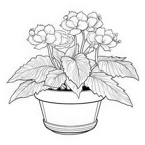 Premium Photo Translucent Color Flowers Beautiful Coloring Pages With Precisionist Lines