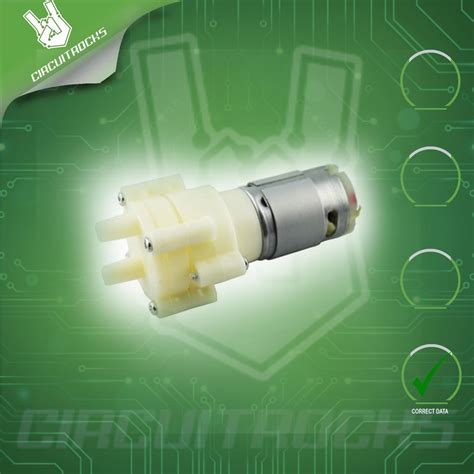 Circuitrocks Dc Diaphragm Pumps 6 12v R385 For Arduino Robots Shopee
