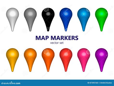 Map Marker Stock Vector Illustration Of Bubble Internet 87395160