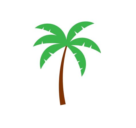Palm Tree Icon Vector Art Icons And Graphics For Free Download