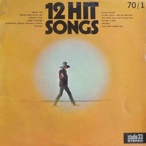 Unknown Artist 12 Hit Songs Vinyl Discogs