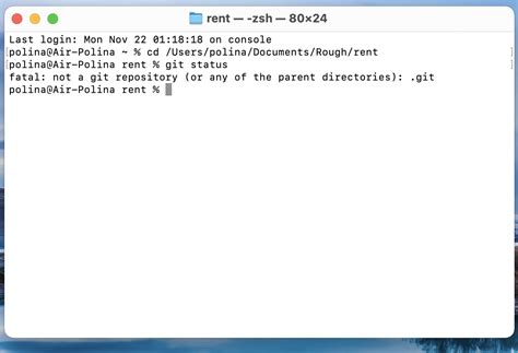 Xcode Can T Create Git Repository In Old Project Stack Overflow